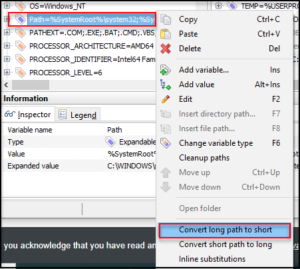How to Resolve Environment Variable Is Too Large On Windows Platform
