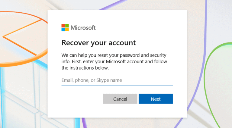 Best Methods For Microsoft Account Recovery