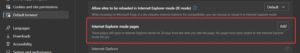 How To Run Internet Explorer Mode In Edge - GeekZag