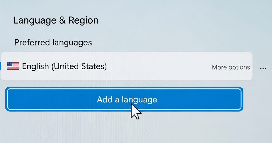 How To Add a New Keyboard Language Option Windows 11 & 10