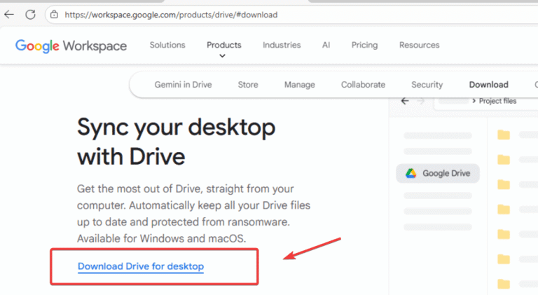 Google Drive For Desktop - Download And Install Guide