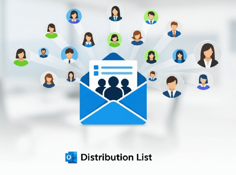 How To Create a Distribution List in Outlook